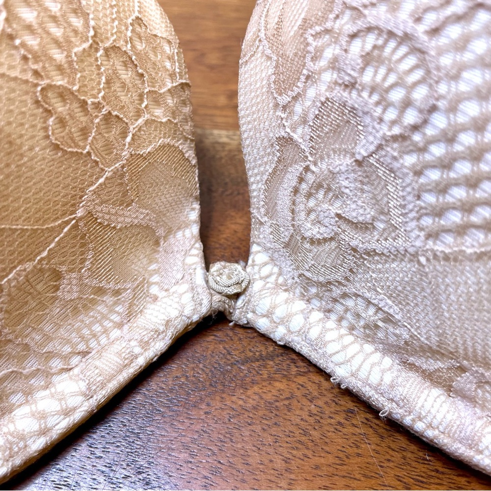 Lilyette 40d Lace Underwire Bra Cream - Gem